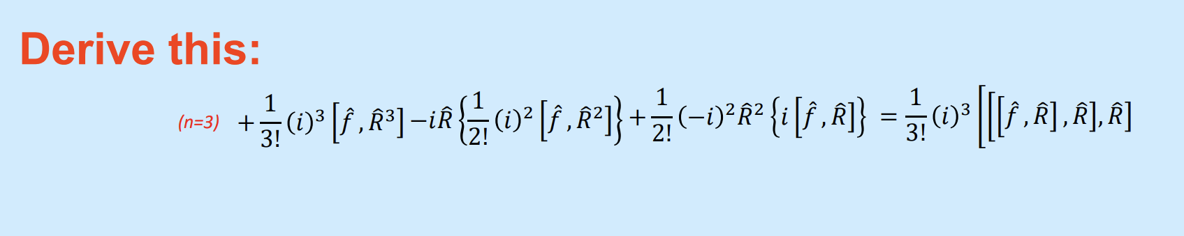 Solved Derive this: | Chegg.com