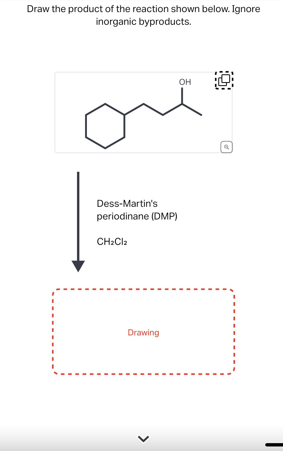 Solved Draw the product of the reaction shown below. Use a | Chegg.com