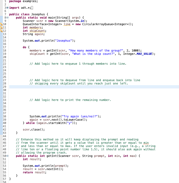 Solved Josephus! Problem Description: In computer science | Chegg.com