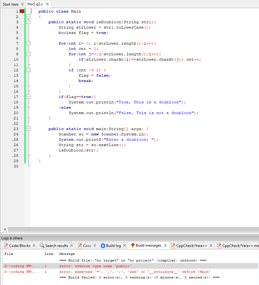 Solved (Value: 4) A word is said to be a “doubloon” if every | Chegg.com