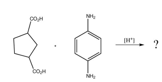 Solved Identify the repeating unit of the polymer formed | Chegg.com