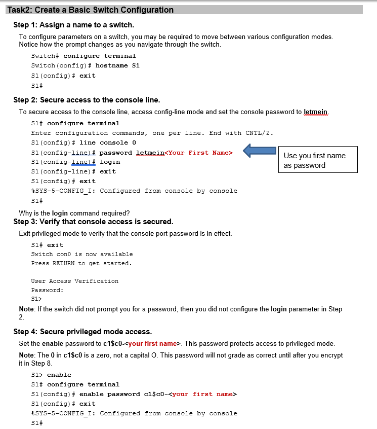 Using CISCO's Packet Tracer, dont just answer the | Chegg.com