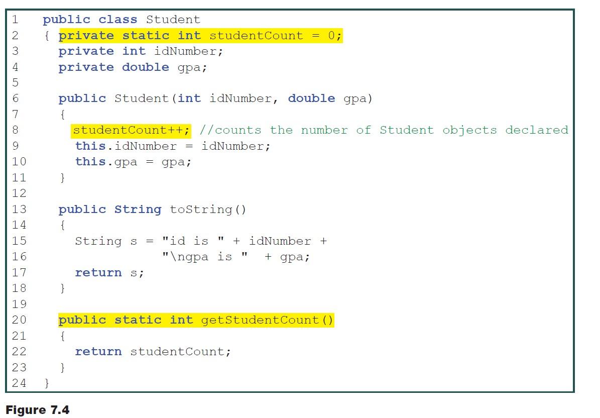 Solved 1. Give the code to: (a) create an instance of the | Chegg.com
