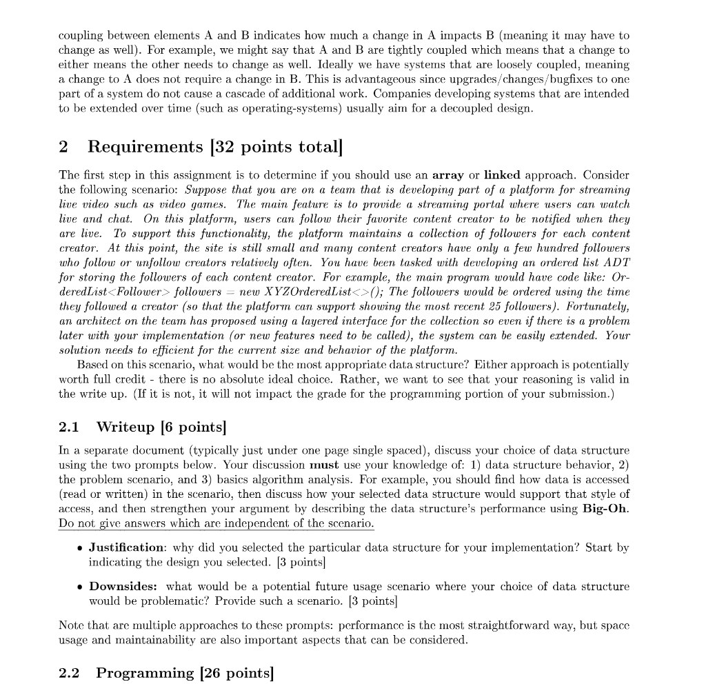 Solved Summary: The goal of this assignment is to implement | Chegg.com