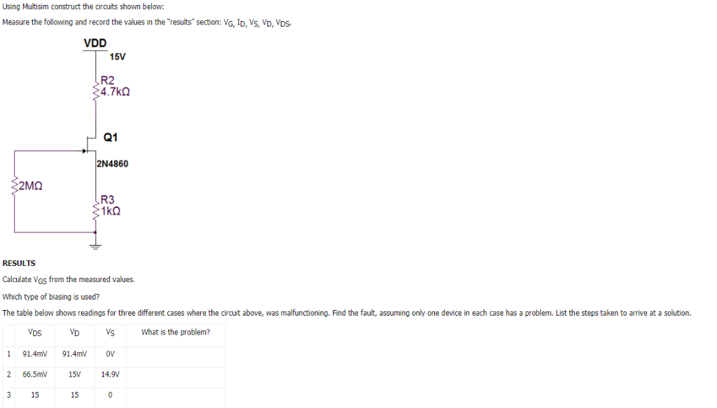 Solved Please create the circuit within multisim or other | Chegg.com