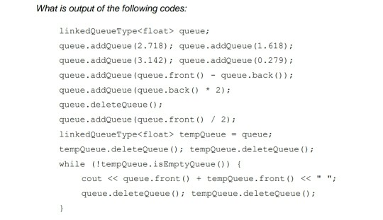 Solved What is output of the following codes: | Chegg.com