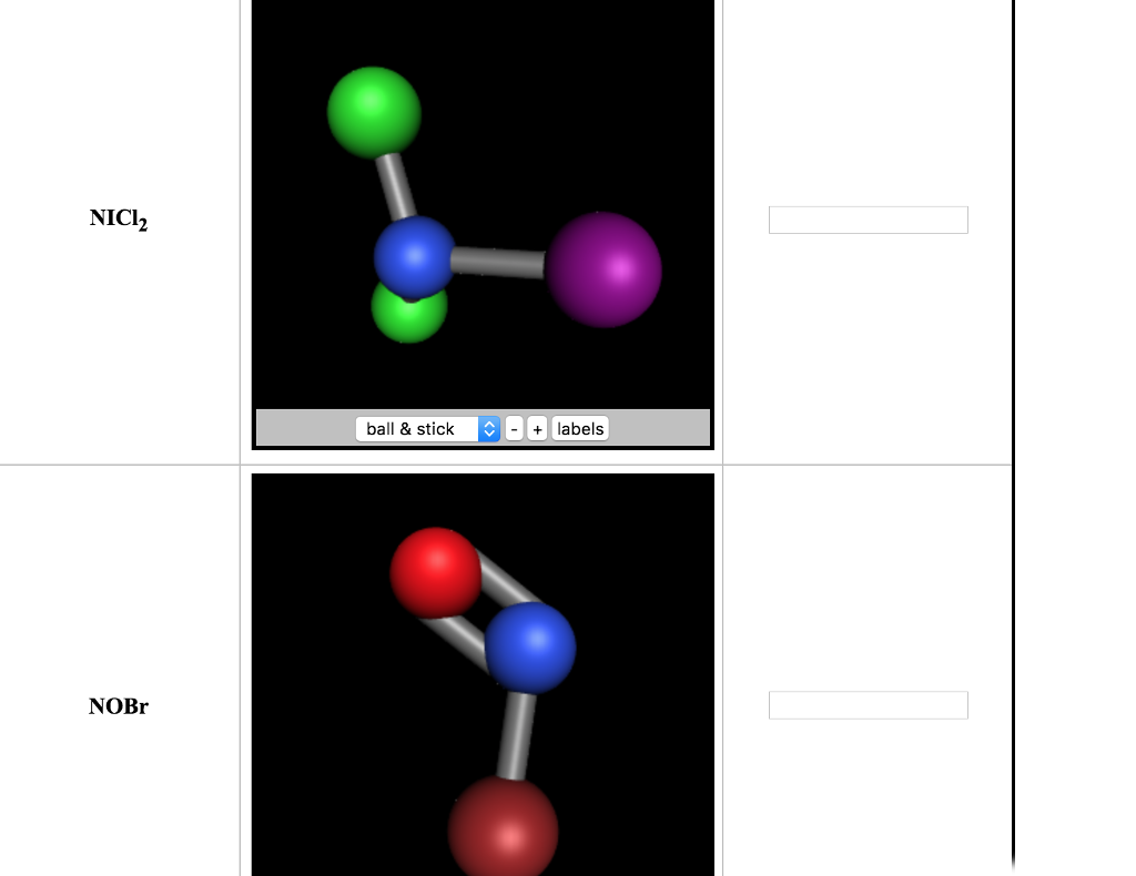 Solved A model for NO2 is shown in the chem3D window. NO2 | Chegg.com