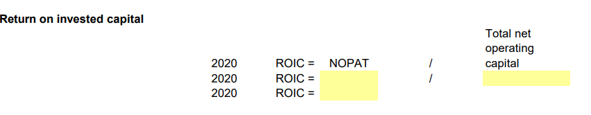 Solved A) Using the financial statements shown below, | Chegg.com
