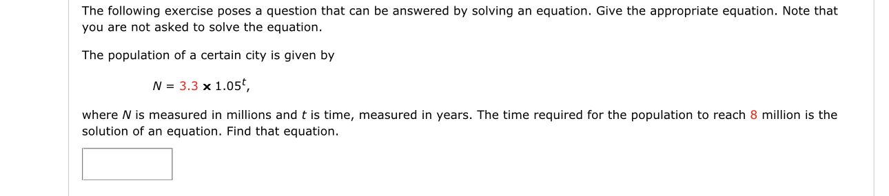 Solved The following exercise poses a question that can be | Chegg.com