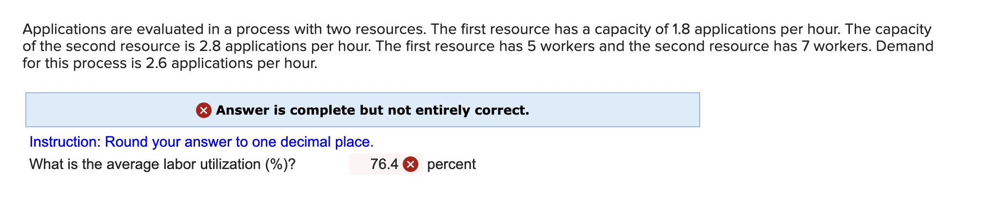 Solved Applications are evaluated in a process with two | Chegg.com