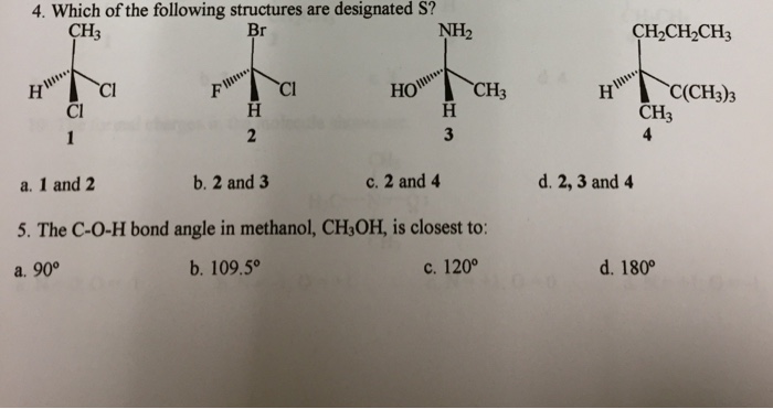 Solved 4. Which of the following structures are designated | Chegg.com