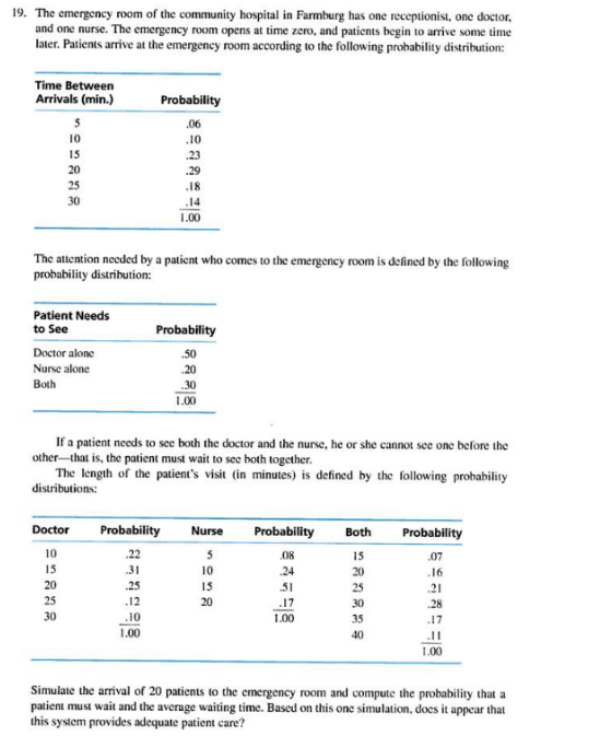 Solved Solve the following Problem number 19 (for 7 | Chegg.com