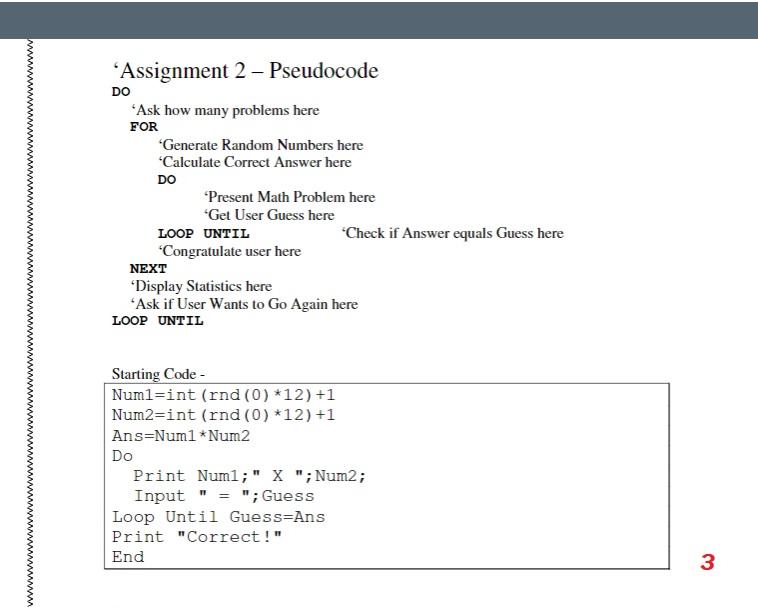 Solved Objective: To create a Just BASIC console application | Chegg.com
