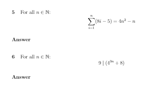 Solved Prove each of the following statements. Explicitly | Chegg.com