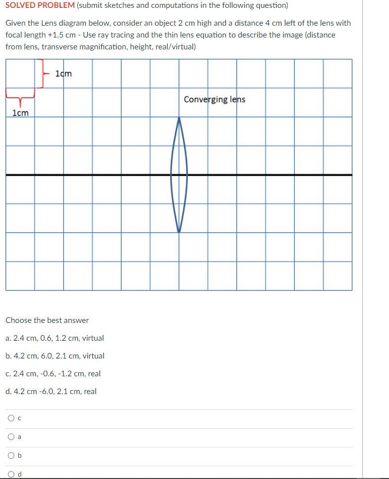 Solved SOLVED PROBLEM (submit sketches and computations in | Chegg.com