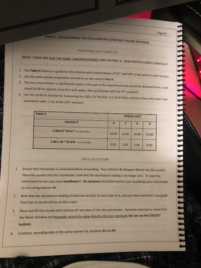 Solved Exp5 Part C: Excel Spreadsheet - Prelab Data and | Chegg.com