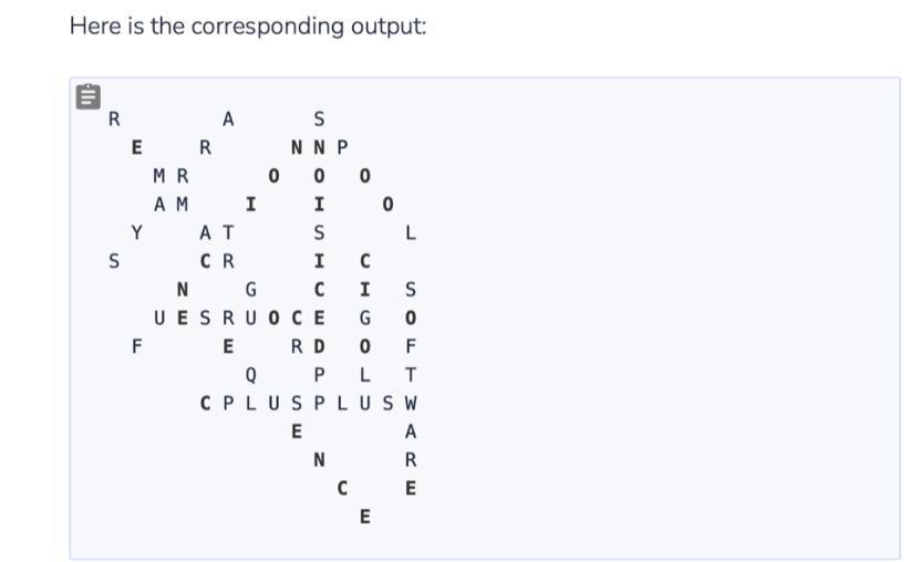 Solved IN JAVA In this game, given a matrix of letters and a | Chegg.com