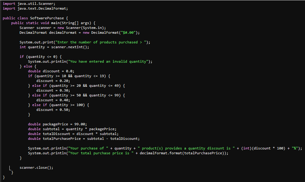 Solved mport java.util.Scanner; ublic class | Chegg.com