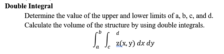 Solved Determine the value of the upper and lower limits of | Chegg.com