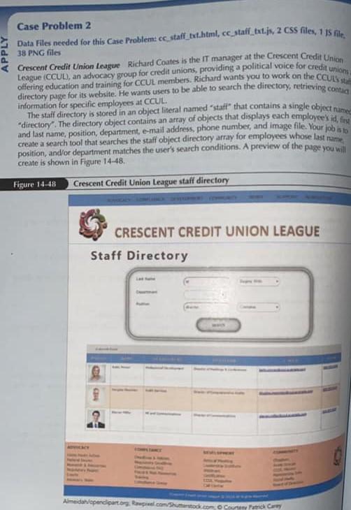 Solved APPLY Case Problem 2 Data Files needed for this case | Chegg.com