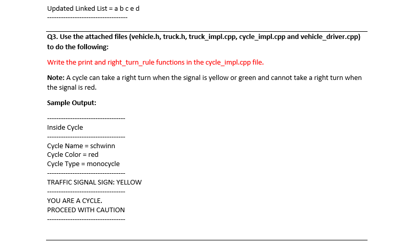 Solved Vehicle_driver.cpp #include "truck.h" #include | Chegg.com
