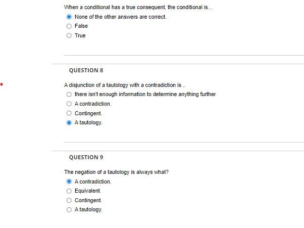 Solved When a conditional has a true consequent, the | Chegg.com