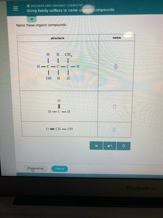 Solved O NUCLEAR AND ORGANIC CHEMISTRY -Using family | Chegg.com Solved O NUCLEAR AND ORGANIC CHEMISTRY -Using family | Chegg.com