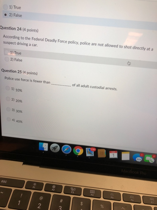 Solved 1) True 2) False Question 24 (4 points) According to | Chegg.com