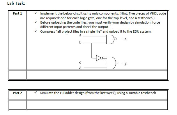 Solved Please, Solve part 1 ﻿and provide all the pictures | Chegg.com