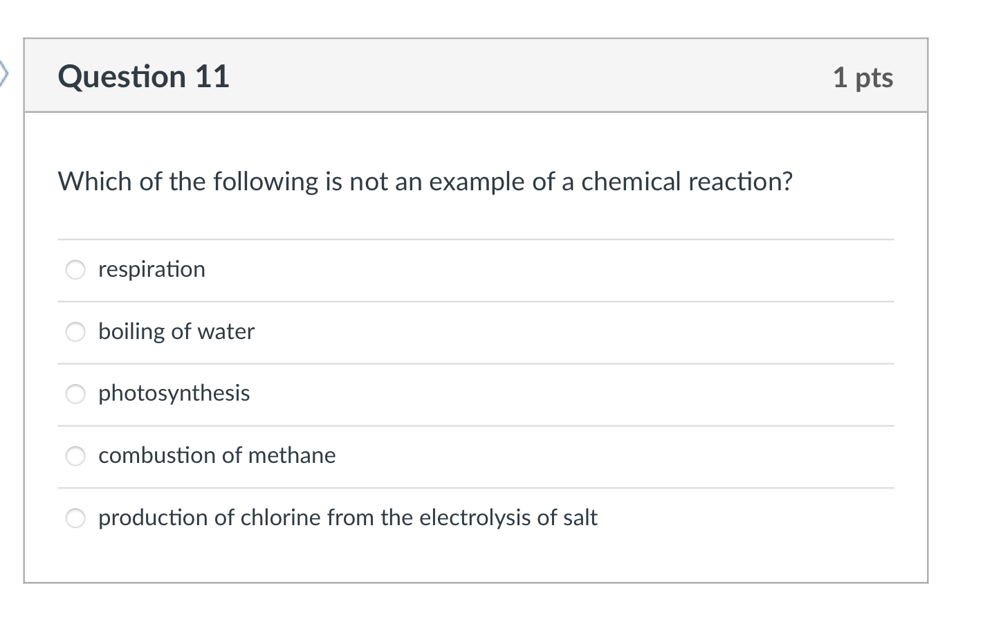 Solved Which of the following is not an example of a | Chegg.com