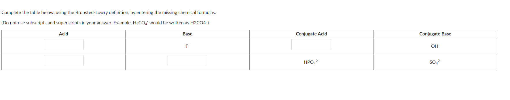 Solved Show me the steps to solve Complete the table below, | Chegg.com