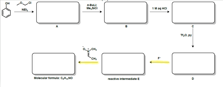 Solved n-Buli: Me,SICI 1 M aq HCI TẠO, Py Molecular formula: | Chegg.com