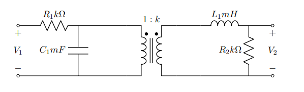 Solved Find the ABCD parameters of the circuit below. While | Chegg.com