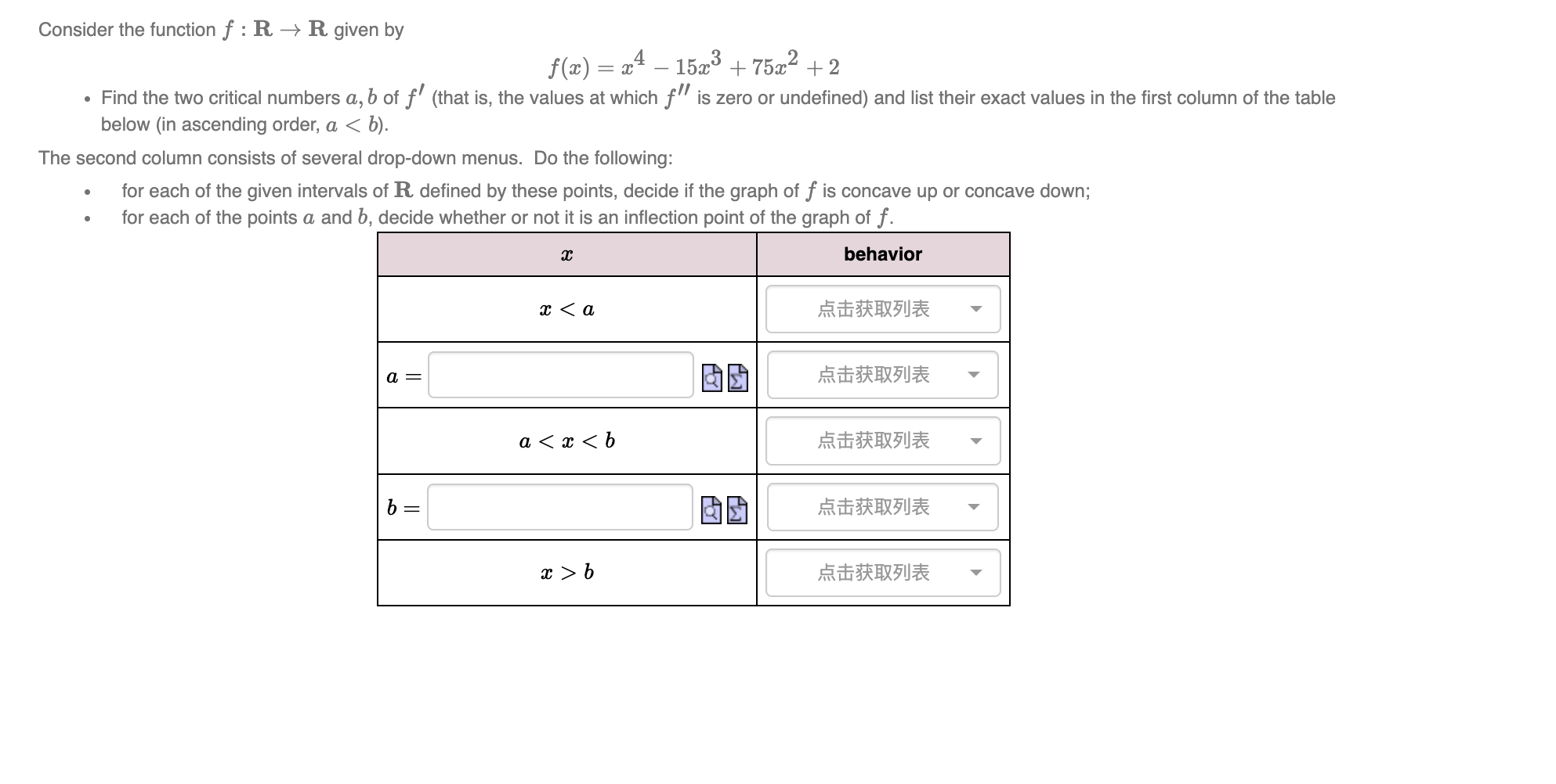 Solved Consider the function f:R->R given | Chegg.com