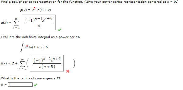 Solved Find a power series representation for the function. | Chegg.com
