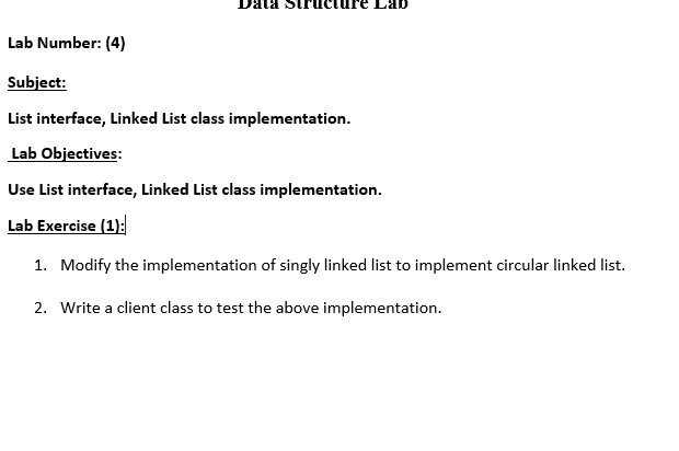 Solved public class LList implements ListInterface { | Chegg.com