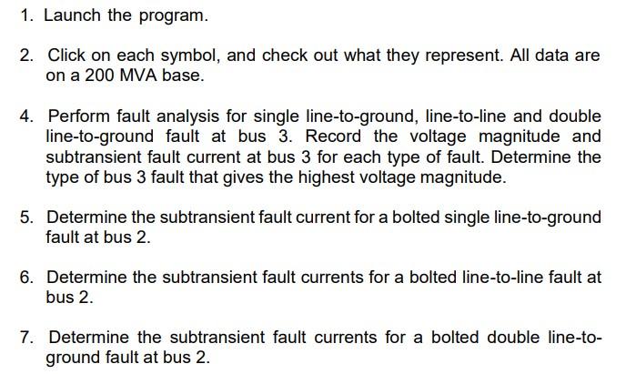 Solved 1. Launch the program. 2. Click on each symbol, and | Chegg.com
