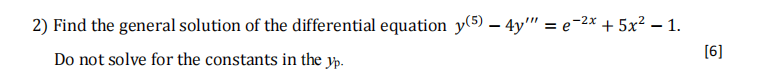 Solved DIFFERENTIAL EQUATIONS ANSWER TRUE PERFECT AND | Chegg.com