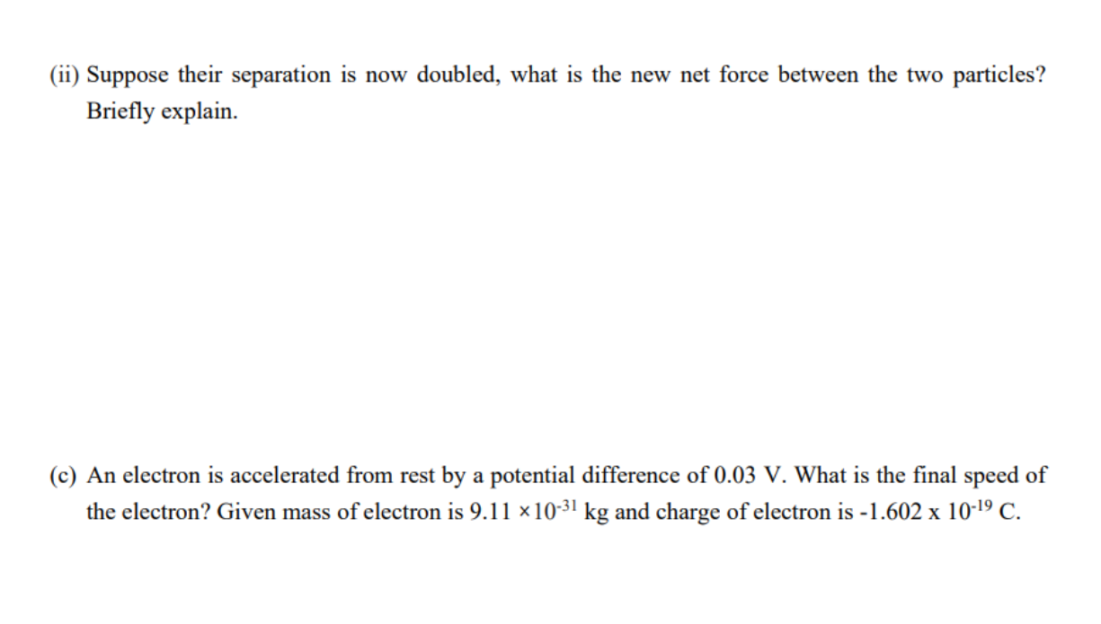 Solved (a) The potential energy of a 1C charge decreases | Chegg.com