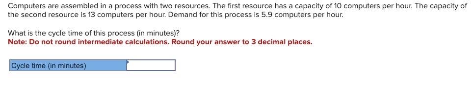 Solved Computers are assembled in a process with two | Chegg.com
