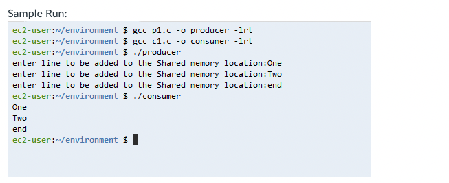 Solved Write the following two C programs with the following | Chegg.com