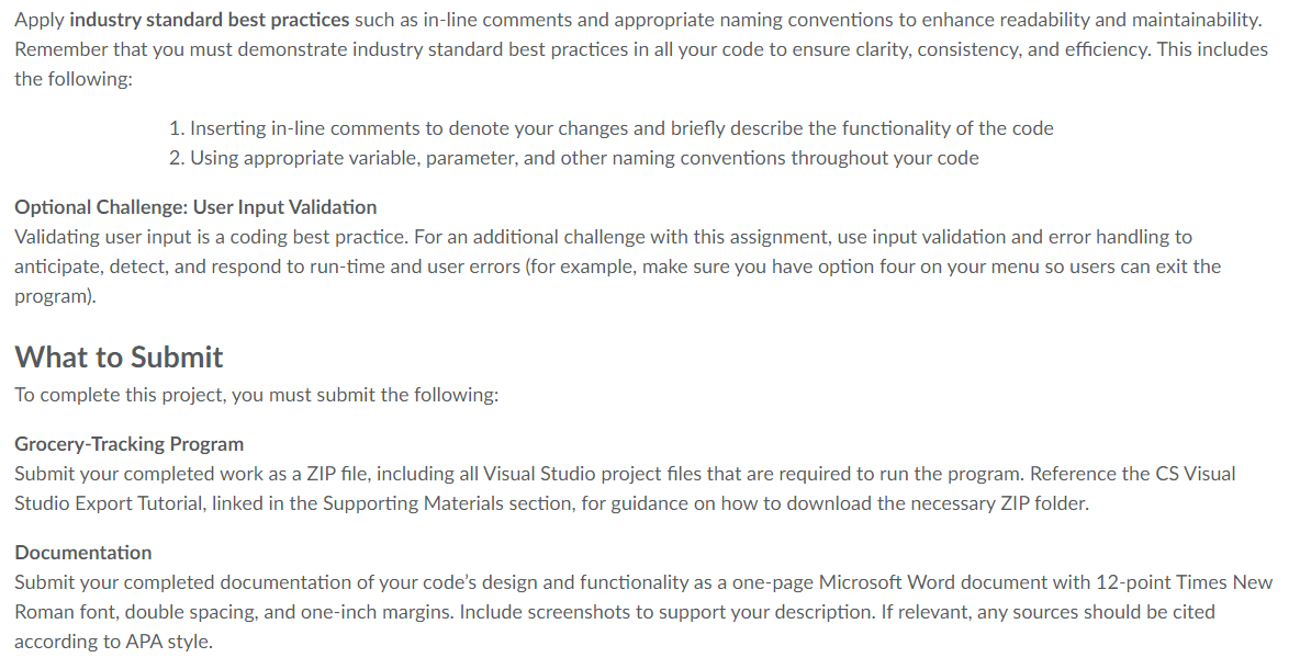 Solved Competency In this project, you will demonstrate your | Chegg.com