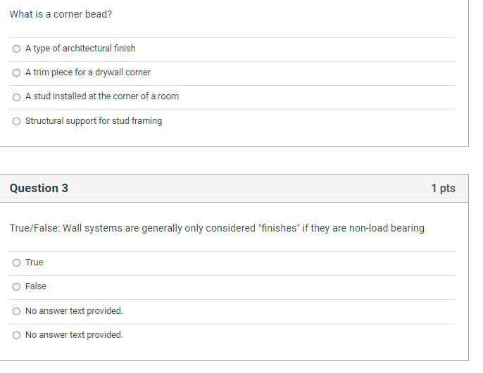 Solved Question 1 1 pts Which of the following are included | Chegg.com