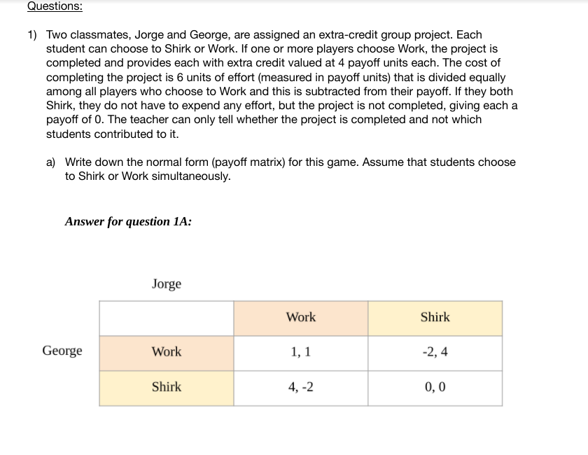 Solved Chegg Tutor, please help me with questions 1B and 1C, | Chegg.com