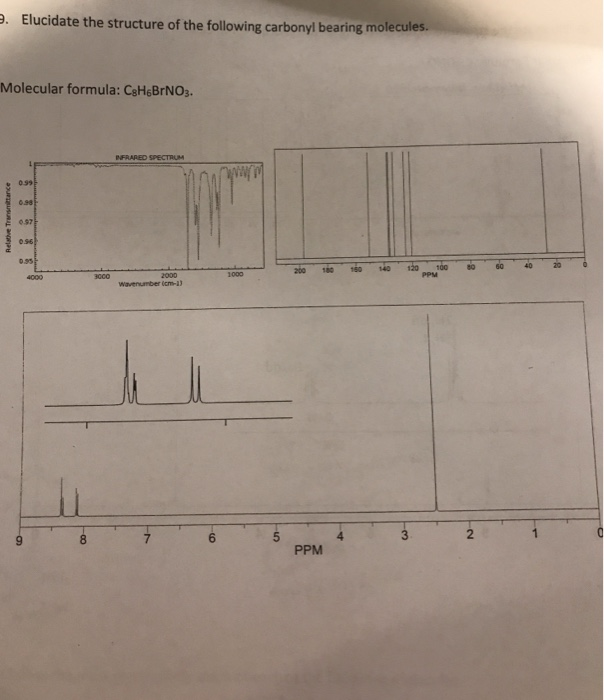 Solved . Elucidate the structure of the following carbonyl | Chegg.com