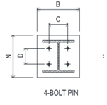 Solved Base plate bending capacity for tension in 310UB 40.4 | Chegg.com