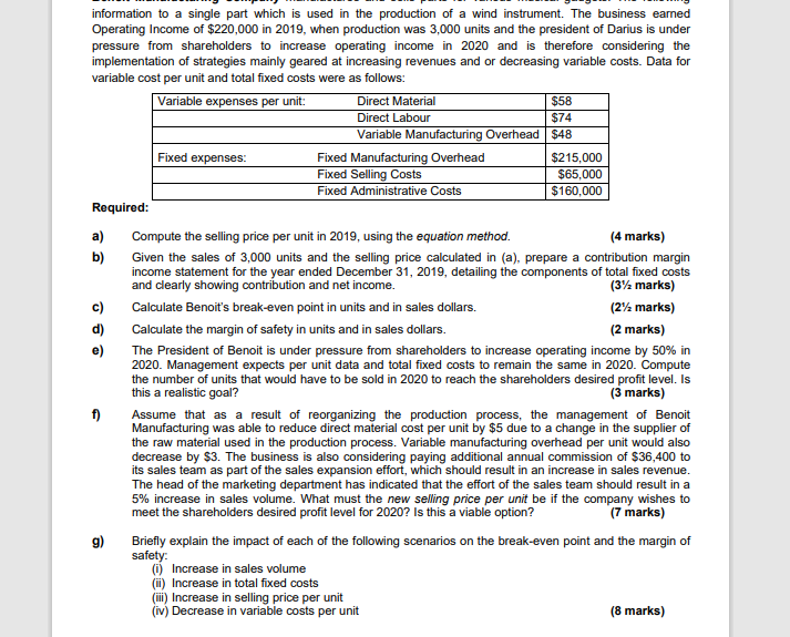 Solved information to a single part which is used in the | Chegg.com