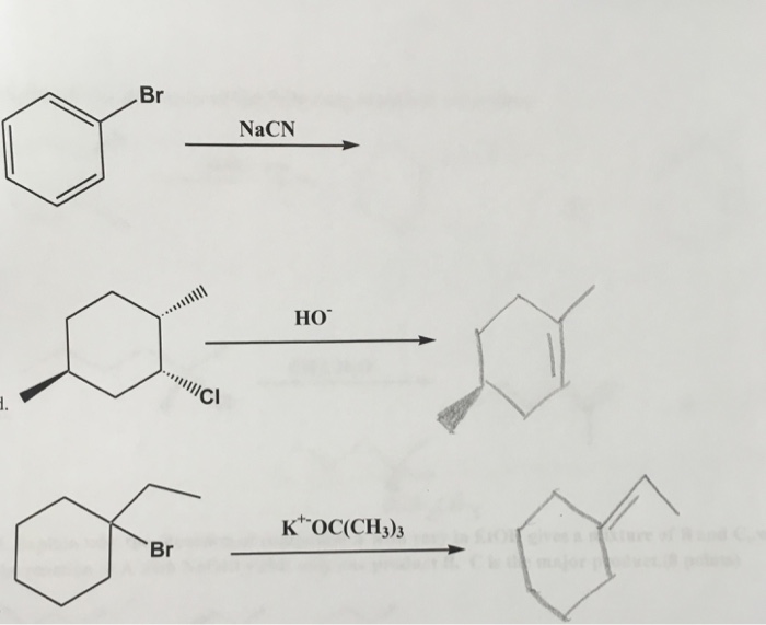 Solved NaCN DMF | Chegg.com