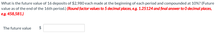 Solved Using the appropriate interest table, answer the | Chegg.com