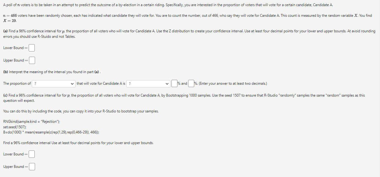 X=29. errors you should use R-Stuido and not Tables. | Chegg.com